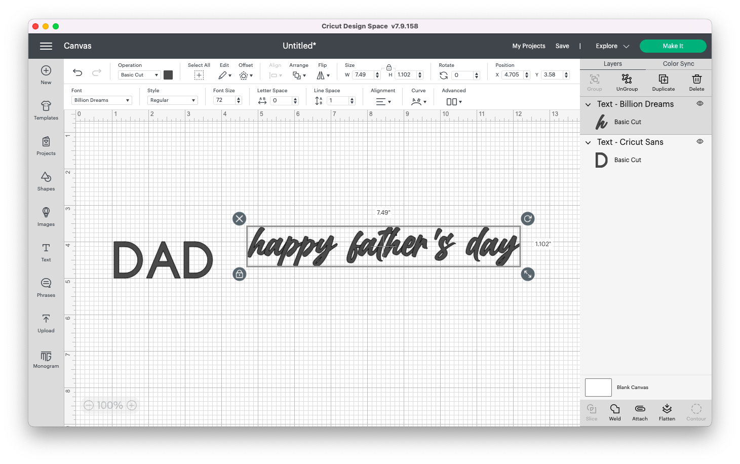 How to Create Knock Out Text - Inkscape & Cricut Design Space